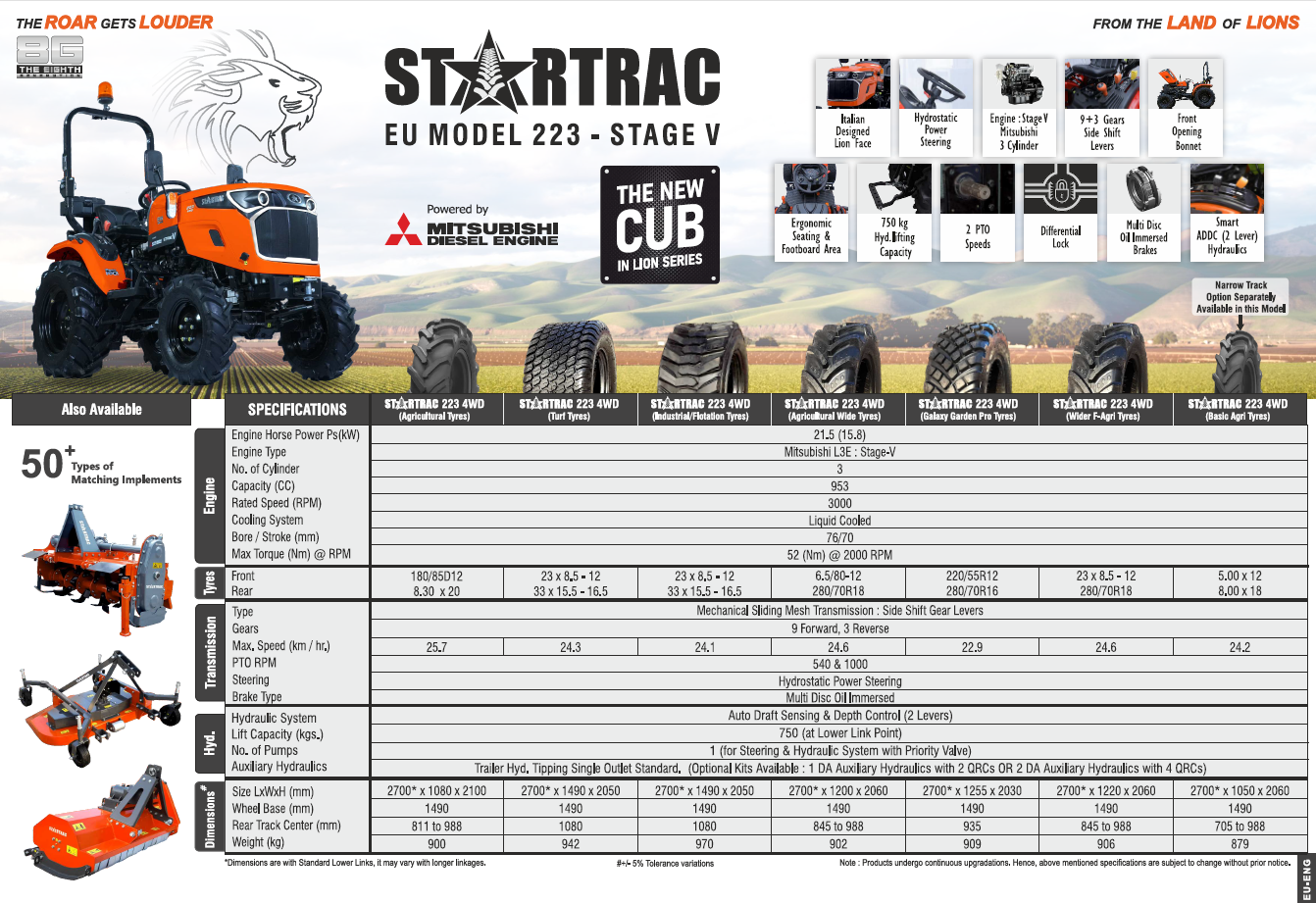 Startrac Compact Tractor | ArenaMate